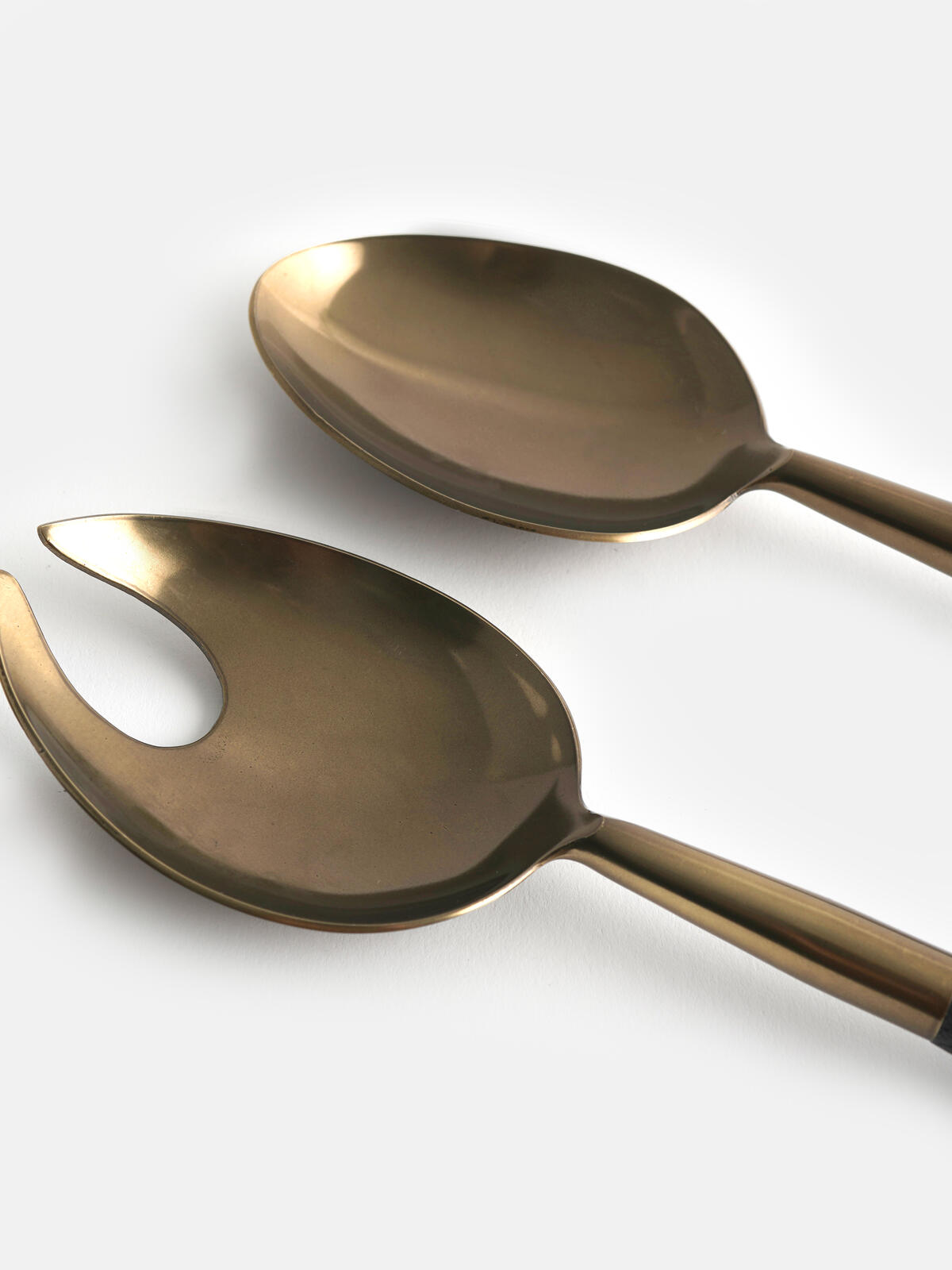 Cresswell Black Mango & Antique Bronze Serving Set - Soho Home