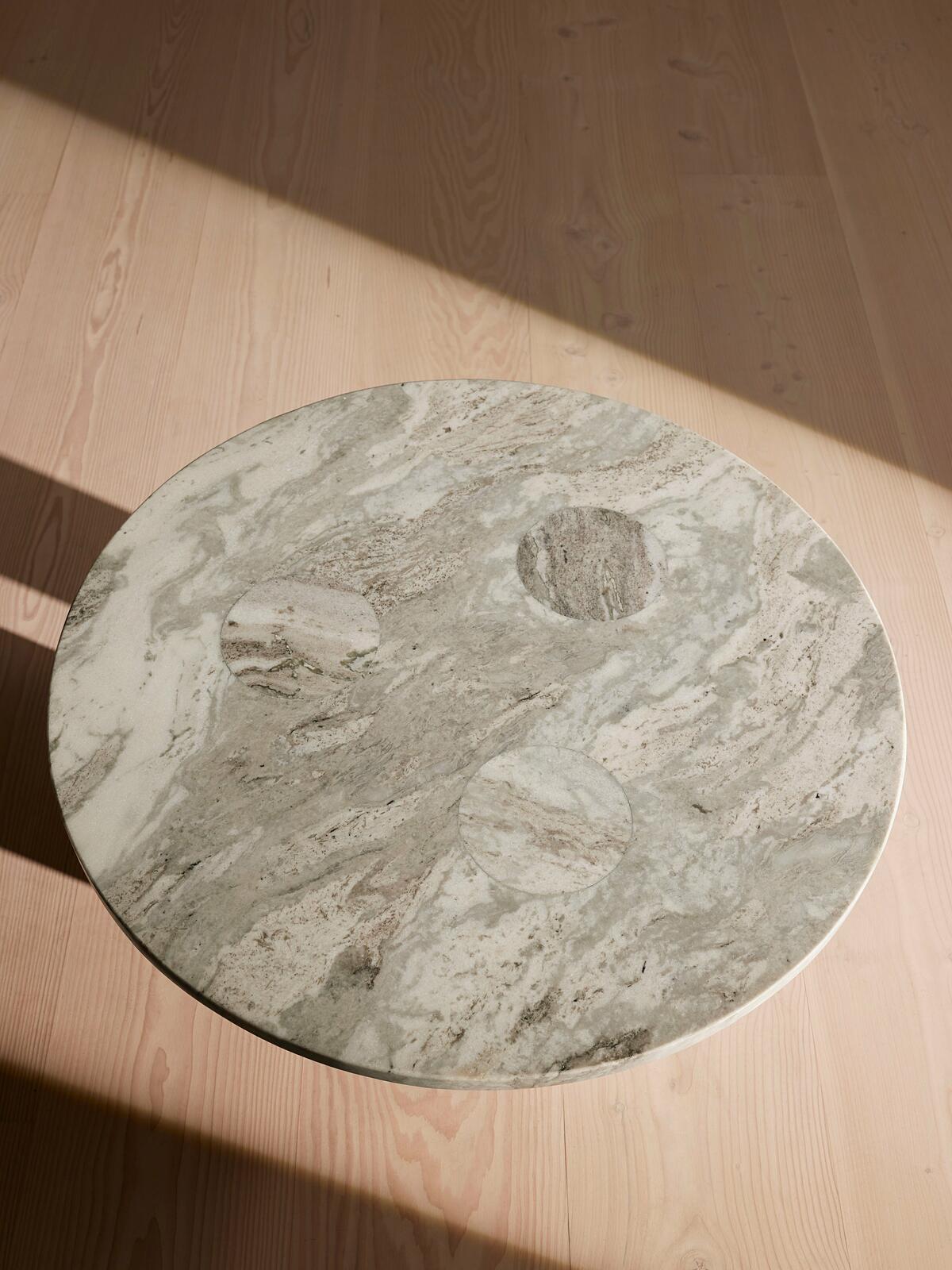 Tisbury Coffee Table, Terra Bianca Marble - Soho Home