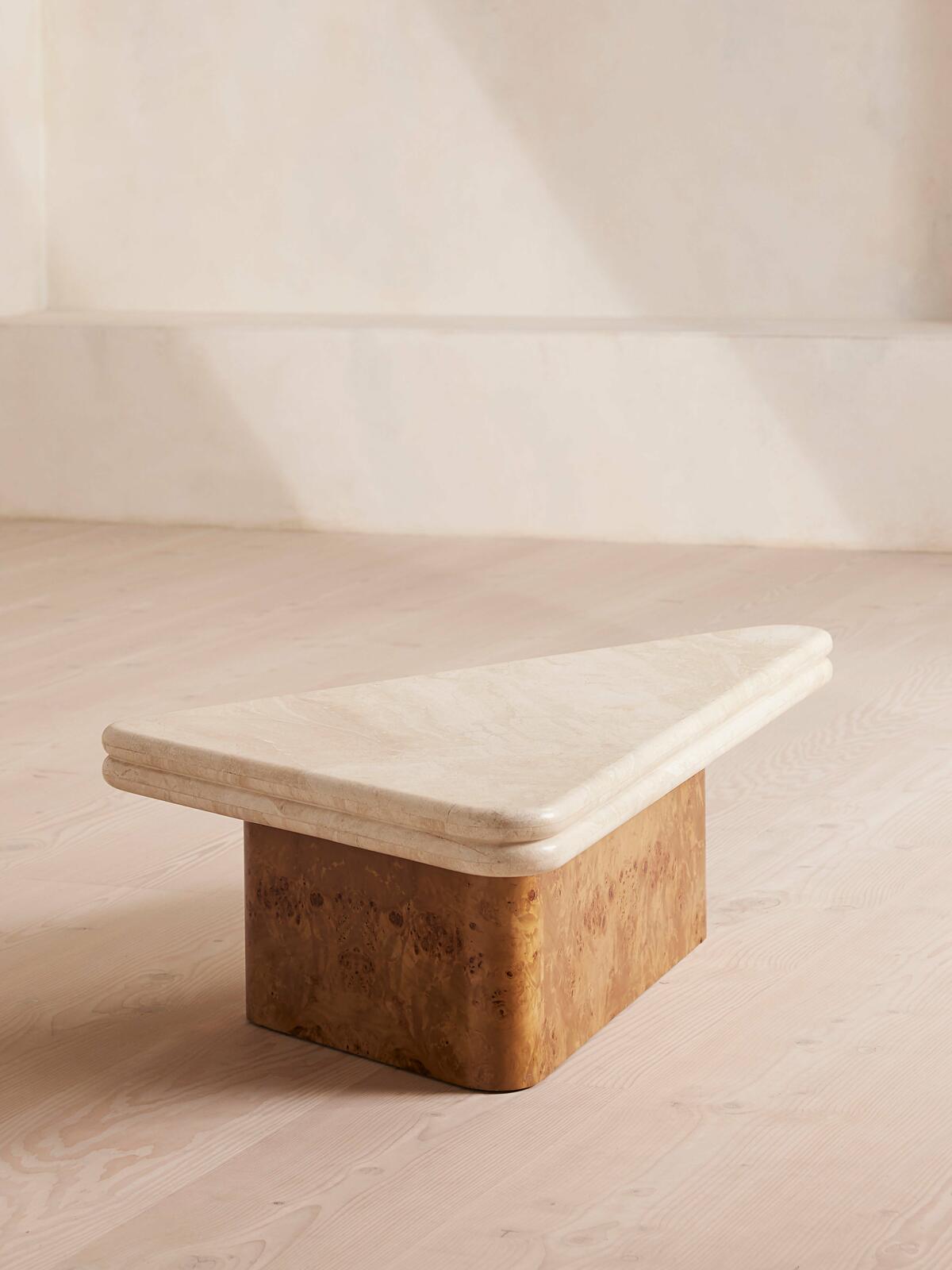 Gia Coffee Table Set, Royal Diana Marble - Soho Home