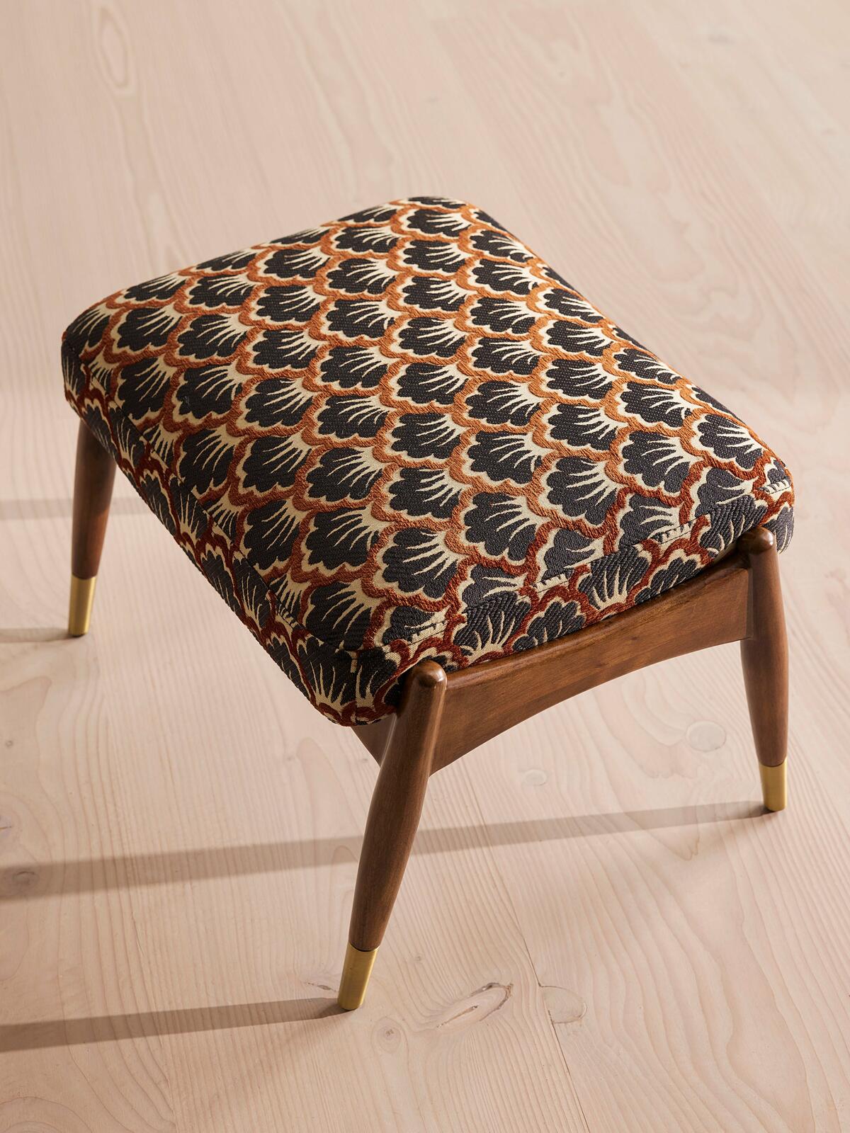 Theodore Footstool, Pierre Frey, Bosquet - Soho Home