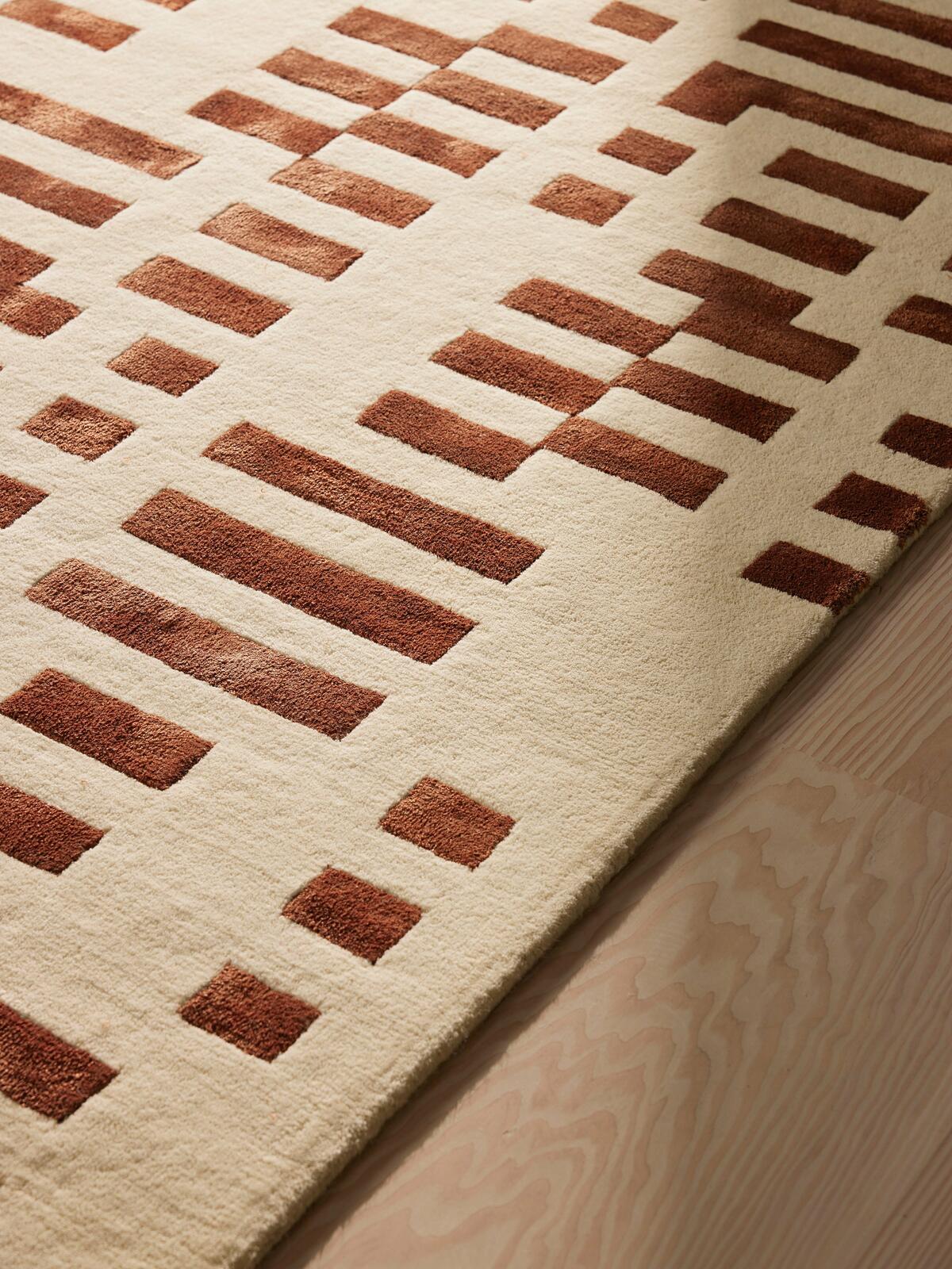 Raya Rug Rust, 170 x 240cm - Soho Home