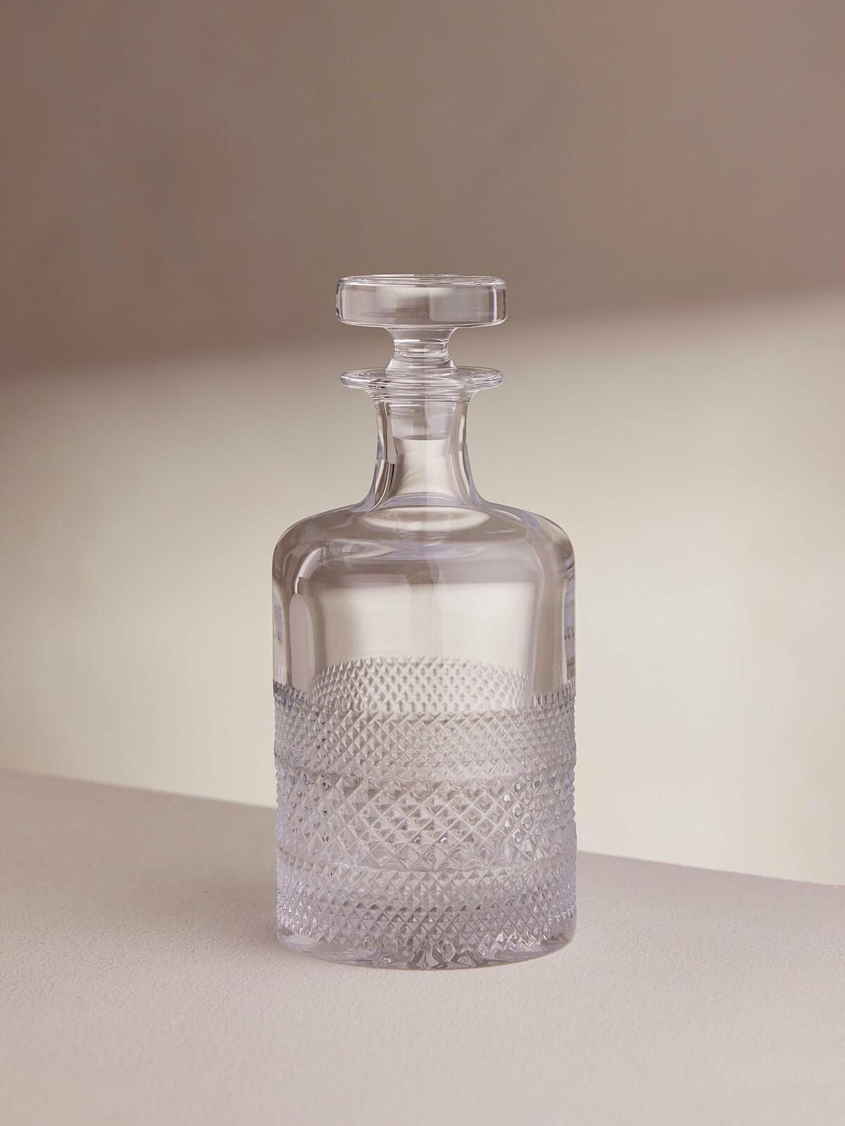 Huxley Cut Crystal Decanter, Small - Soho Home