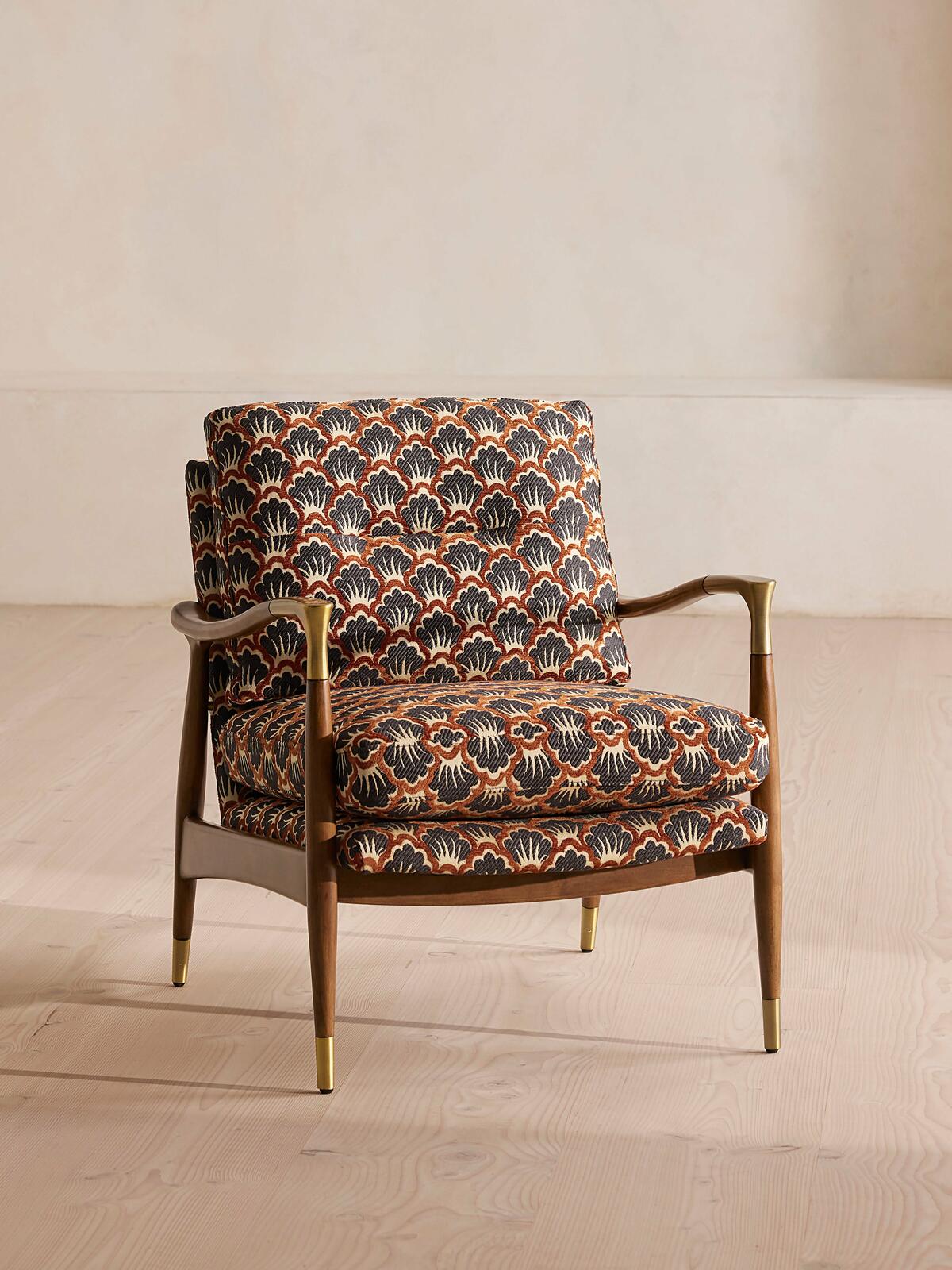 Theodore Armchair, Pierre Frey, Bosquet - Soho Home