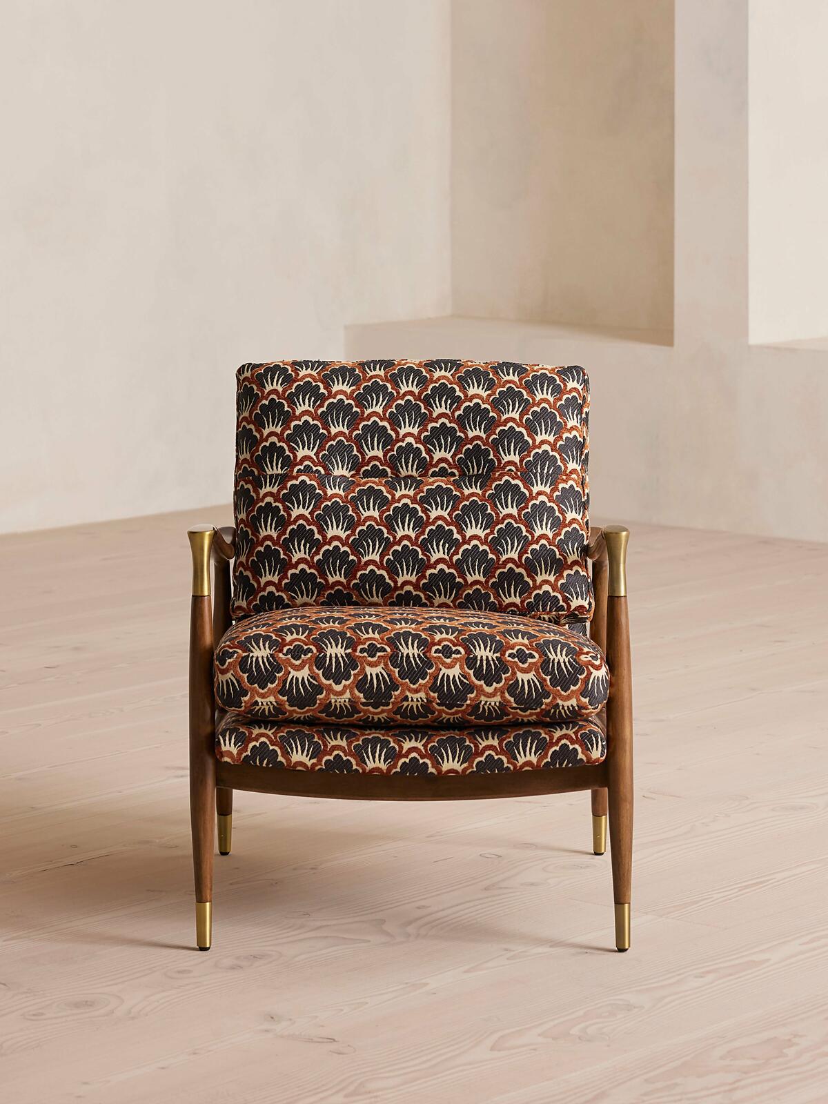 Theodore Armchair, Pierre Frey, Bosquet - Soho Home