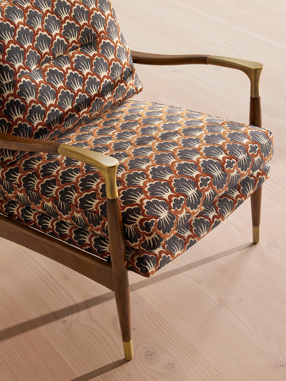 Theodore Armchair, Pierre Frey, Bosquet - Soho Home