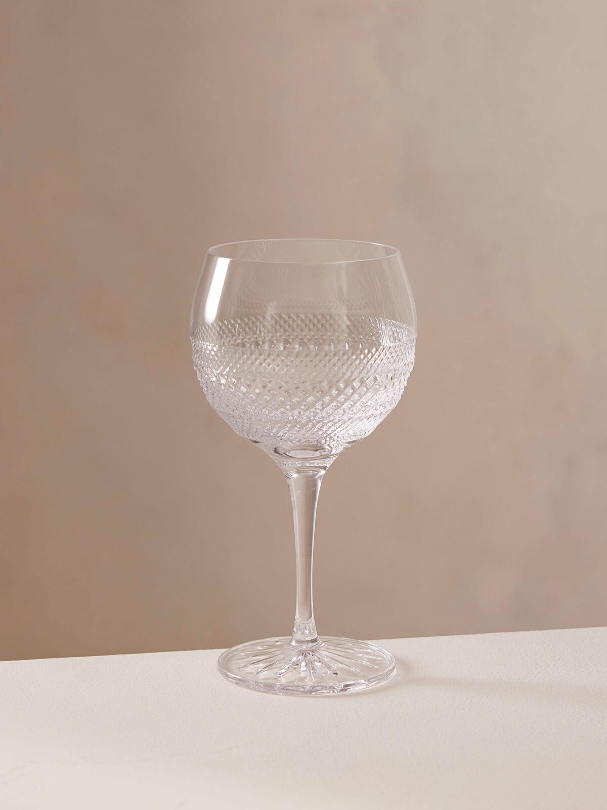 Huxley Cut Crystal Gin Glass, Set of four - Soho Home