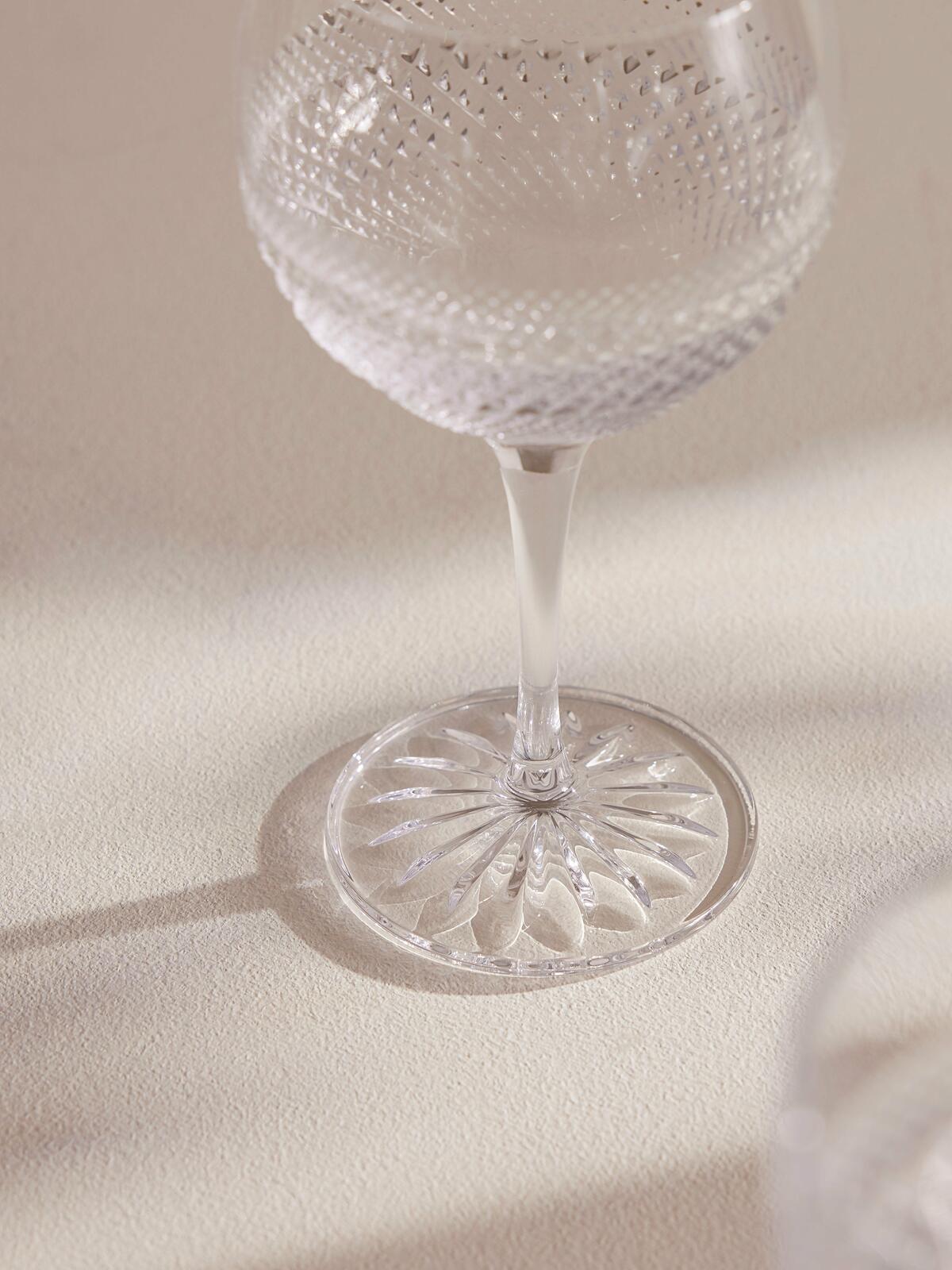 Huxley Cut Crystal Gin Glass, Set of four - Soho Home