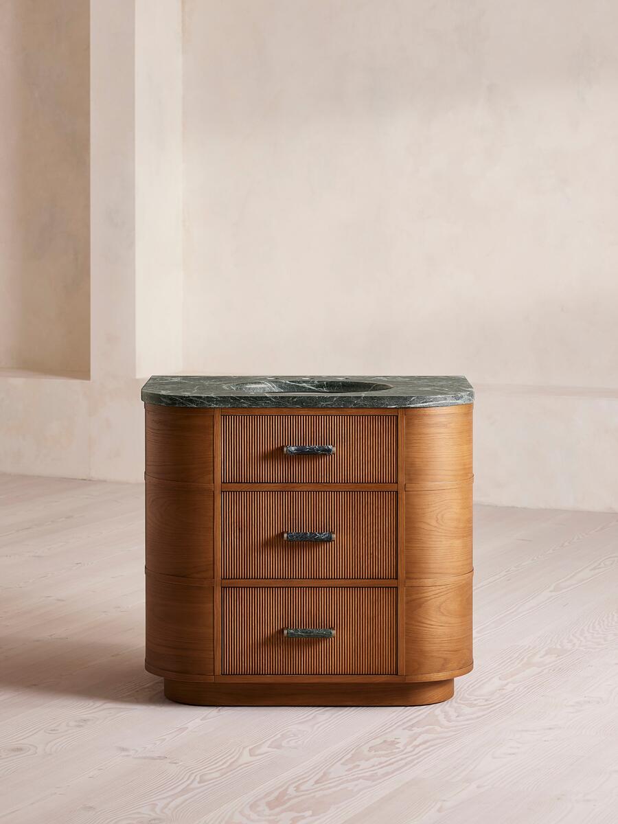 Soho Home Witley Single Vanity Unit In Brown | ModeSens