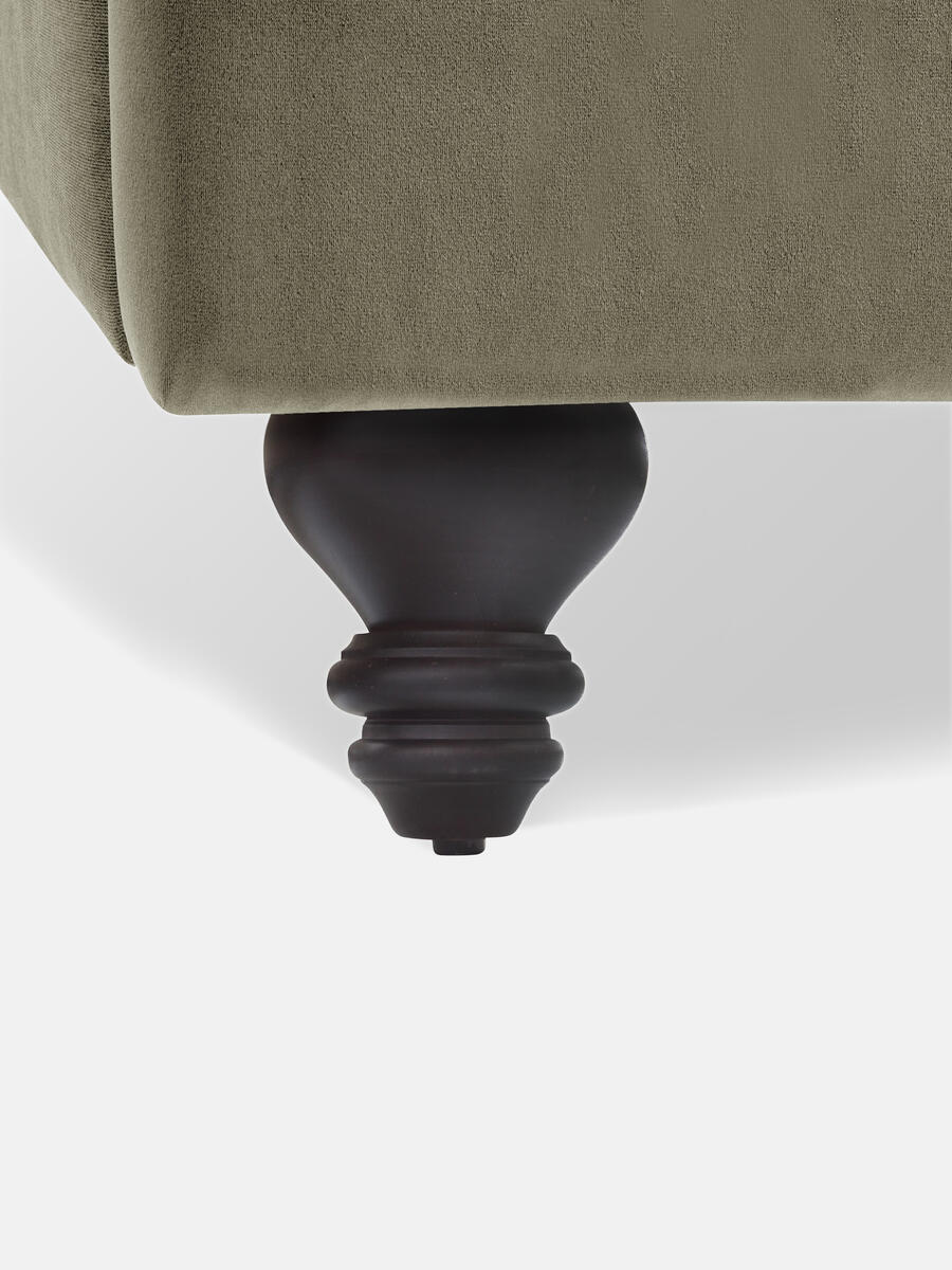 Rivas Bed, Super King, Velvet Lichen - Soho Home