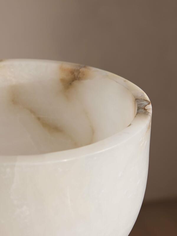 Florenza Champagne Bowl, Alabaster - Soho Home