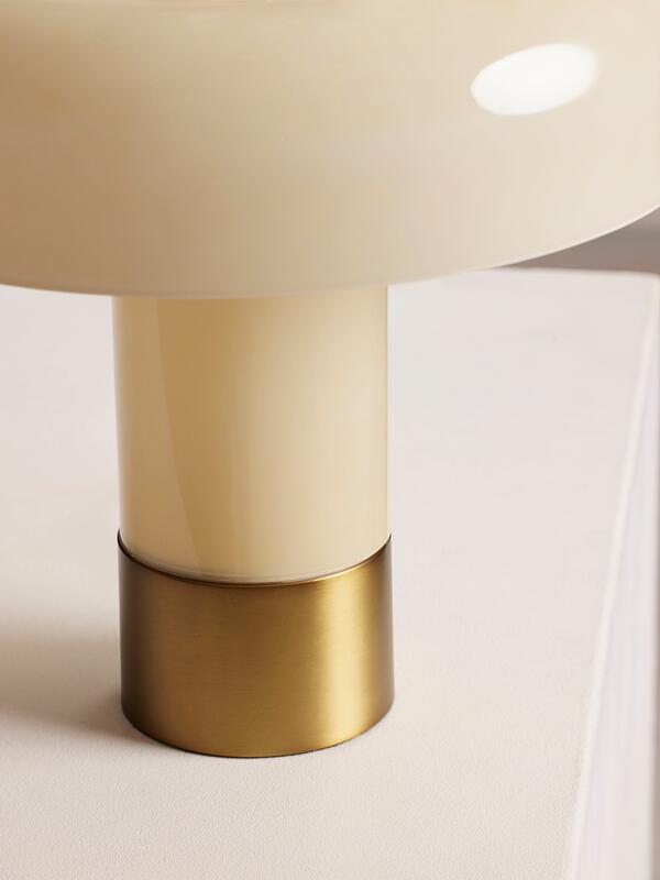 Giovanni Table Lamp, Large, Cream - Soho Home