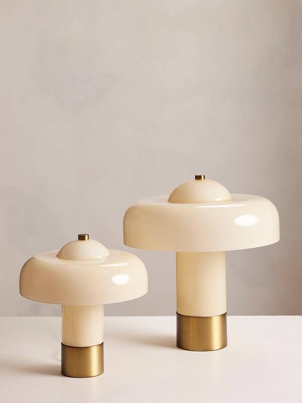 Giovanni Table Lamp, Large, Cream - Soho Home