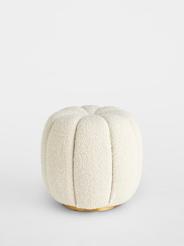 Sofia Footstool Boucle, US - Soho Home