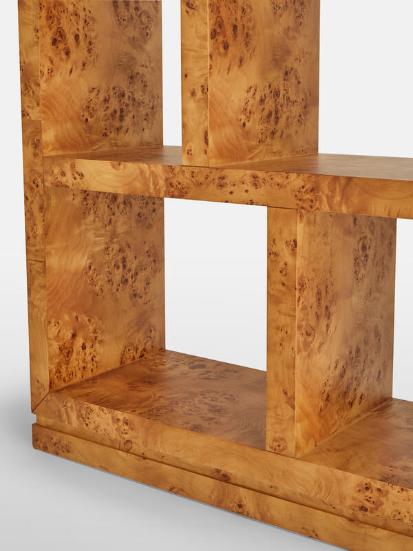 Wallace Shelves, Mappa Burl - Soho Home