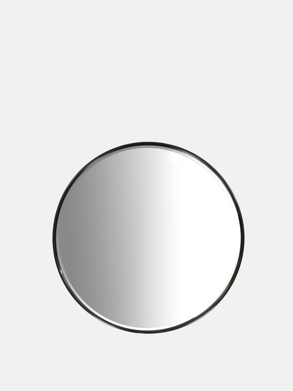 Rundell Round Mirror Blackened Brass - Soho Home
