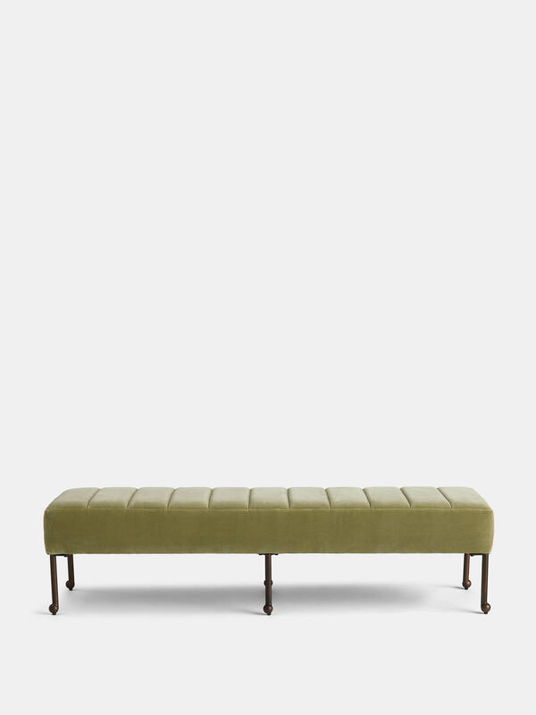 Poppy Bench, Velvet Lichen - Soho Home