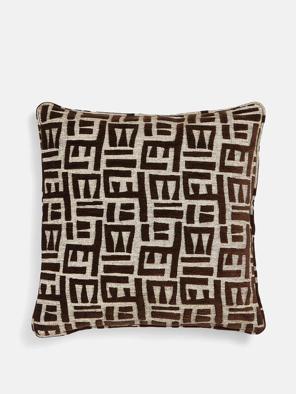 Pierre Frey Tsomba Cushion, Cocoa - Soho Home