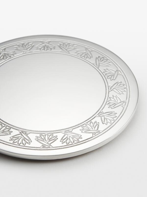 Rochester Engraved Silver Coasters, Set of Four - Soho Home
