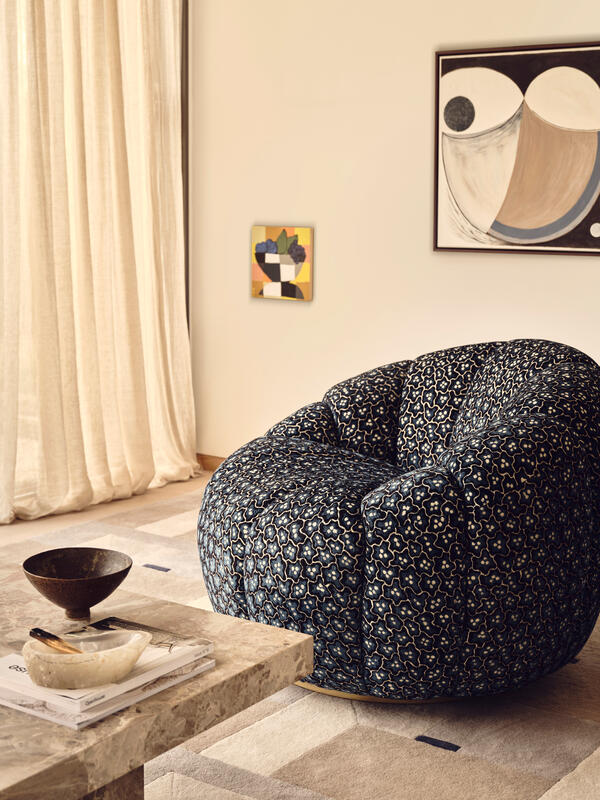 Garret Armchair, Pierre Frey, Nimpheas - Soho Home