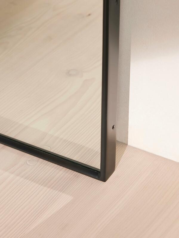 Cooper Mirror, Tall, Blackened Brass - Soho Home