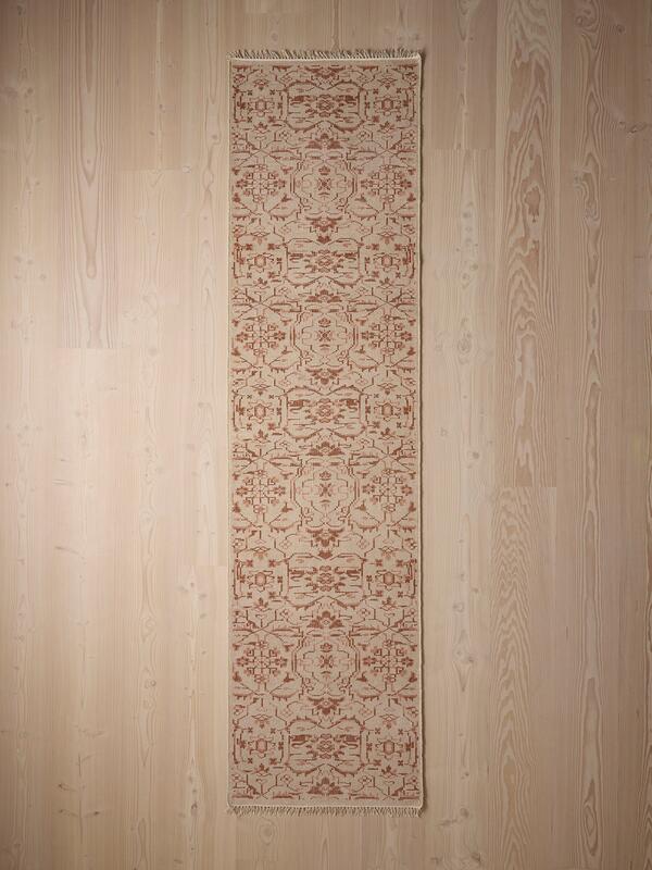 Silvanus Rug, Rust, 75 x 250cm - Soho Home