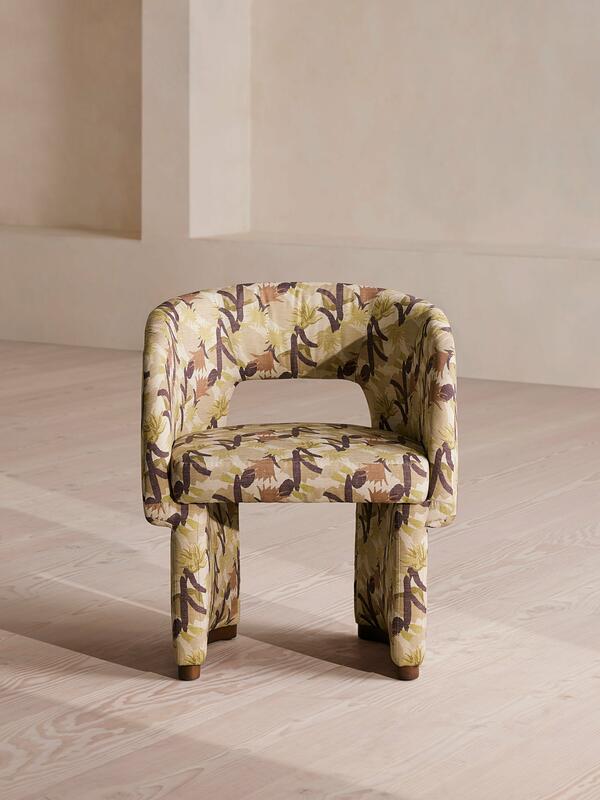 Morrell Outdoor Dining Chair, Cactus Floral, US - Soho Home