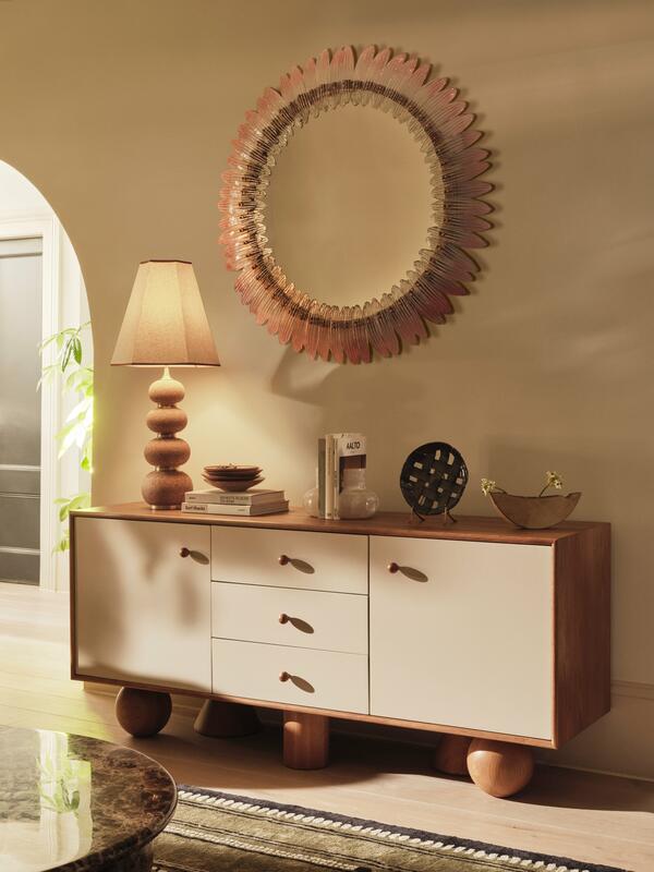 Treviso Pink Mirror - Soho Home
