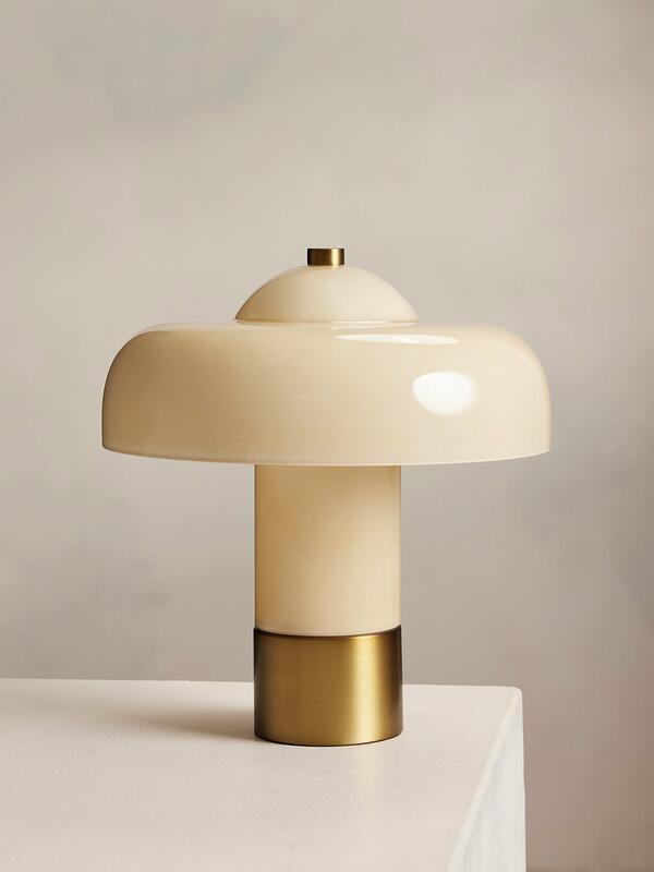 Giovanni Table Lamp, Cream, US - Soho Home
