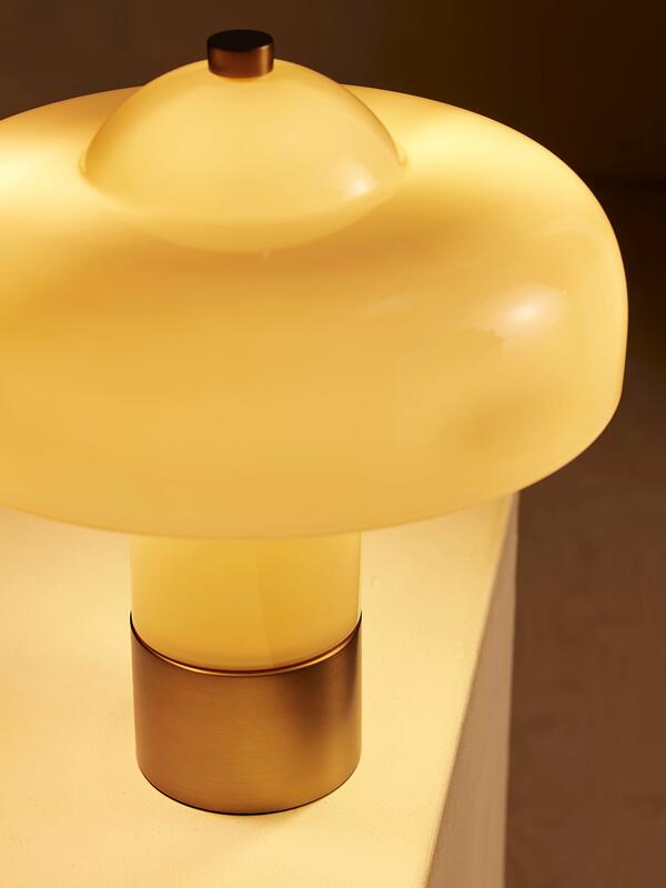 Giovanni Table Lamp, Cream, US - Soho Home