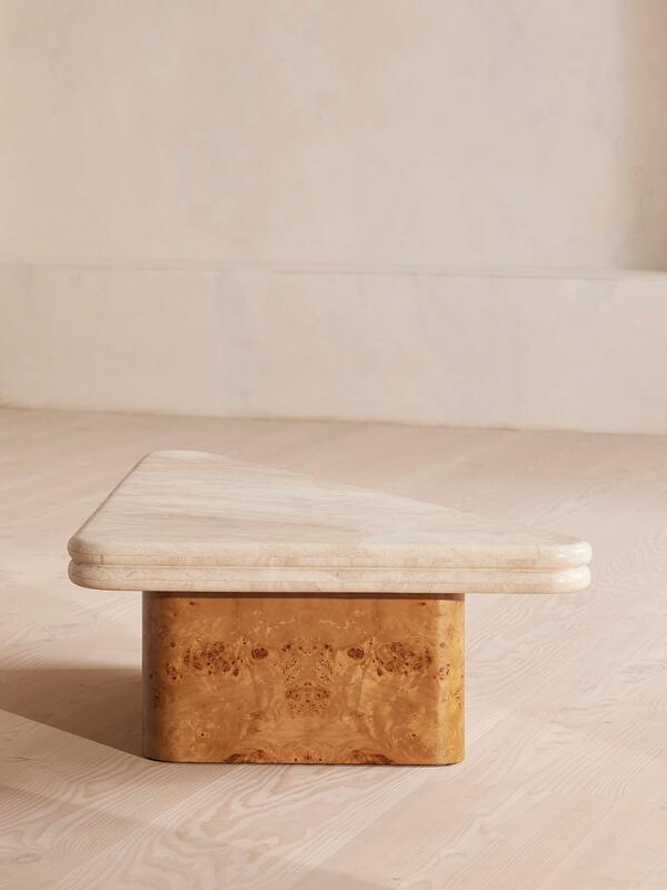 Gia Coffee Table Set, Royal Diana Marble - Soho Home