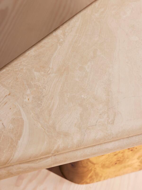 Gia Coffee Table Set, Royal Diana Marble - Soho Home