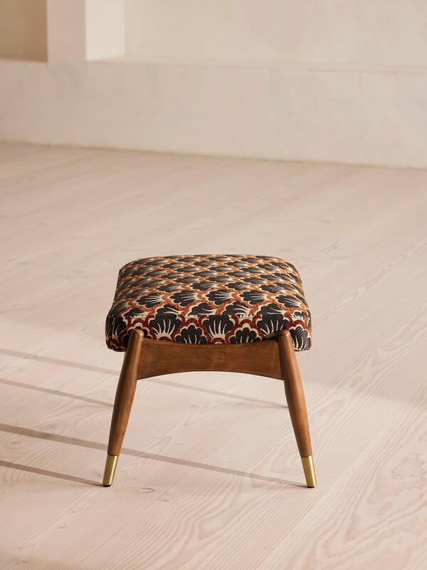 Theodore Footstool, Pierre Frey, Bosquet - Soho Home