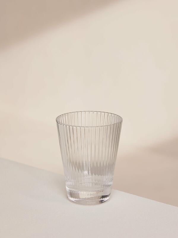 Fluted Water Glass, Set of Four - Soho Home