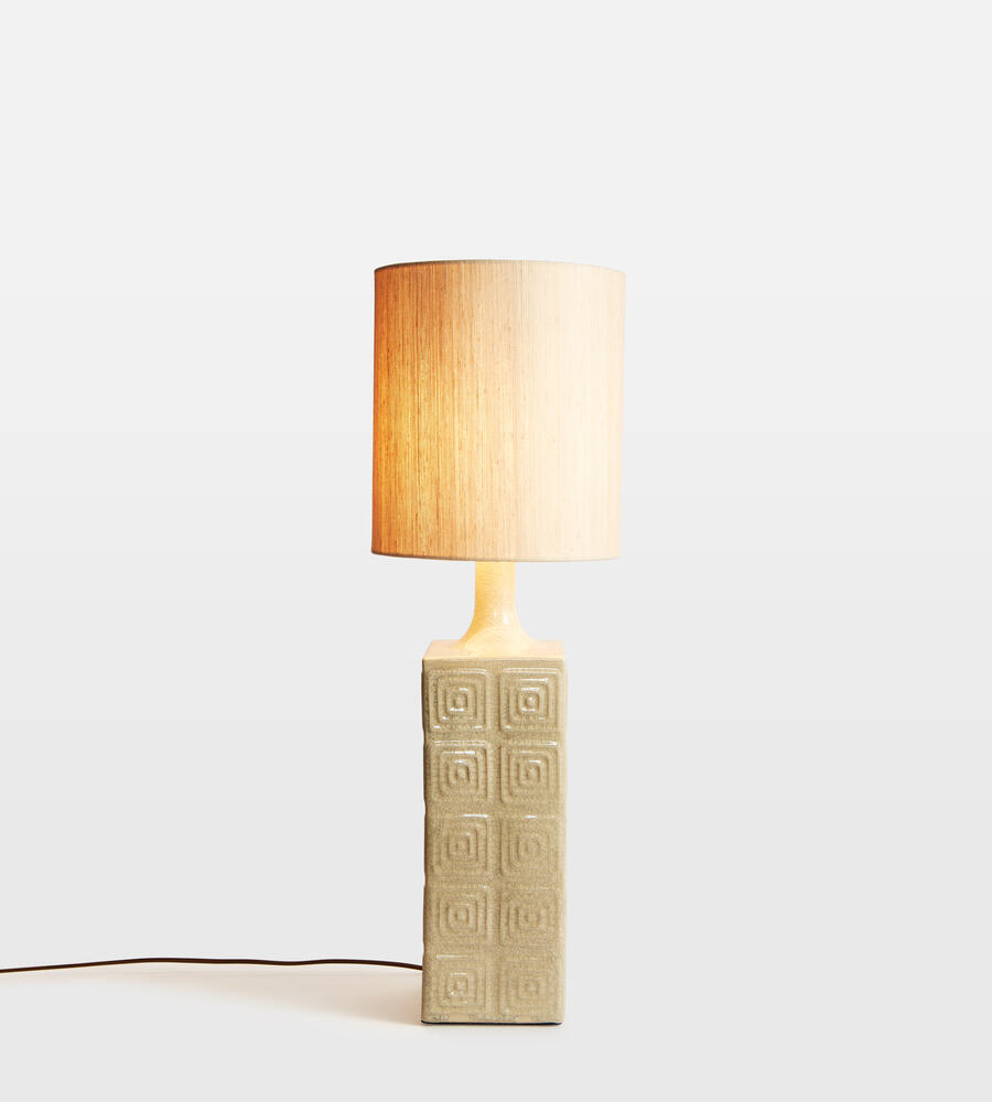 Dohara Table Lamp, Oatmeal, US - Soho Home