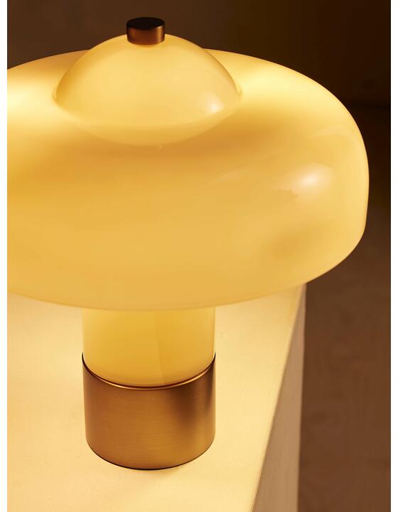 Giovanni Table Lamp, Cream, US - Soho Home