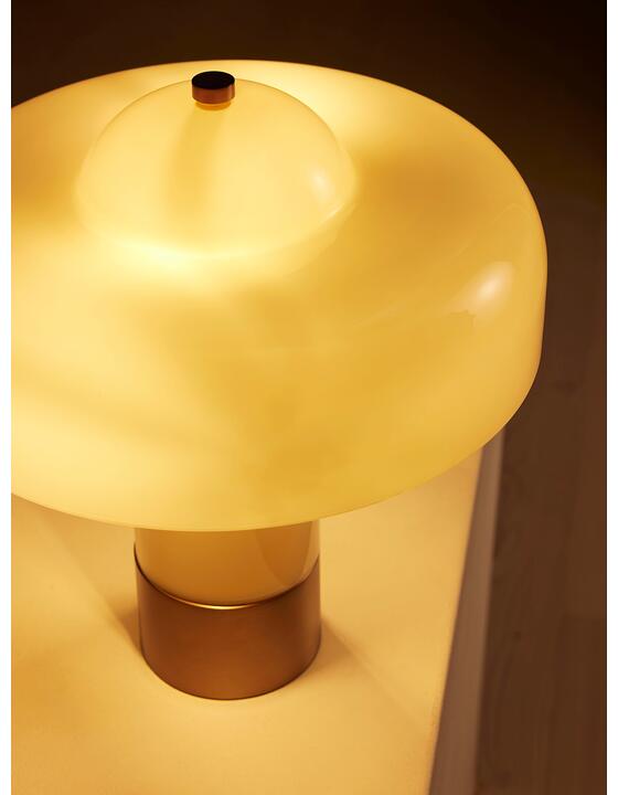 Giovanni Table Lamp, Large, Cream - Soho Home