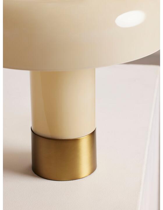 Giovanni Table Lamp, Large, Cream - Soho Home
