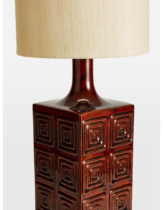 Dohara Table Lamp, Brown, US - Soho Home