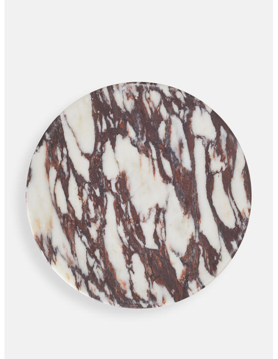 Nelson Side Table, Calacatta Viola Marble, Tall - Soho Home