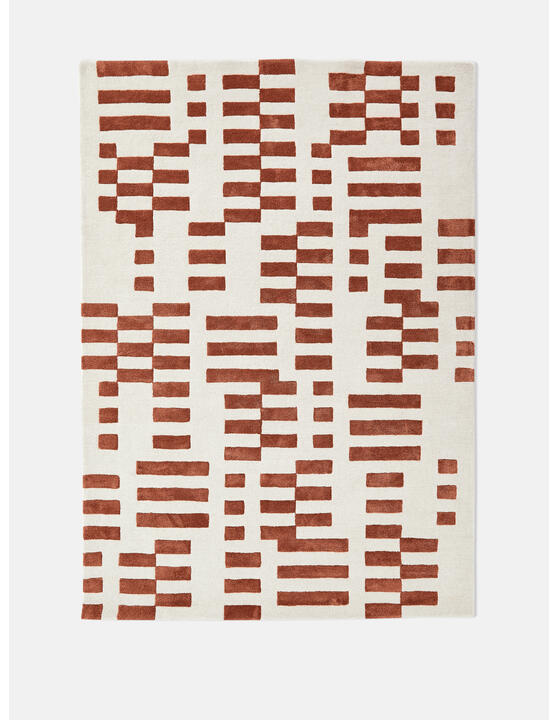 Raya Rug Rust, 170 x 240cm - Soho Home