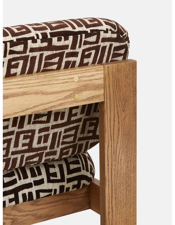 Horton Armchair, Pierre Frey Tsomba, Ecru - Soho Home