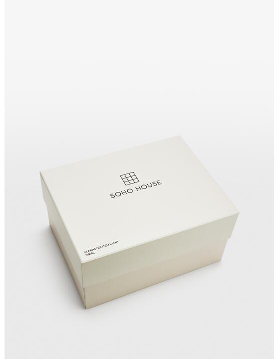 Alabaster Swirl Table Lamp - Soho Home