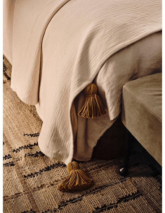 Penelope Bedspread, Mustard - Soho Home