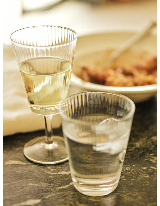 Fluted Water Glass, Set of Four - Soho Home