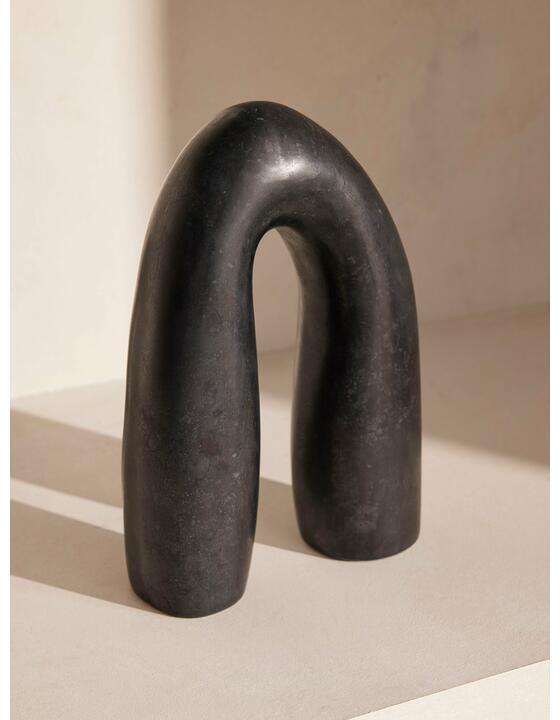 Anderson Marble Décor Arch, Black - Soho Home