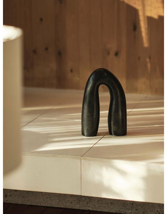 Anderson Marble Décor Arch, Black - Soho Home