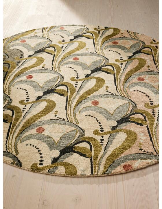 Obie Rug Multi, Round 200 x 200cm - Soho Home