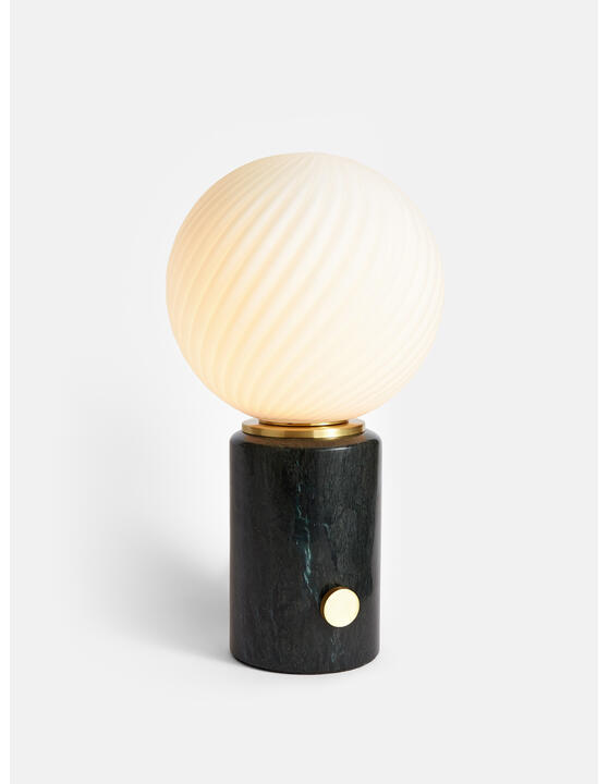 Swirl Table Lamp, Green - Soho Home