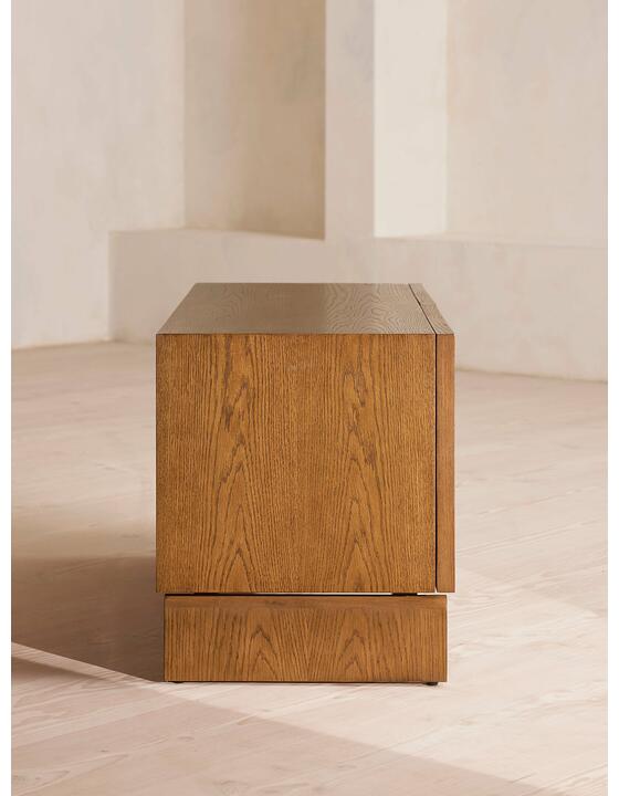 Marcel Media Unit, Medium Oak - Soho Home