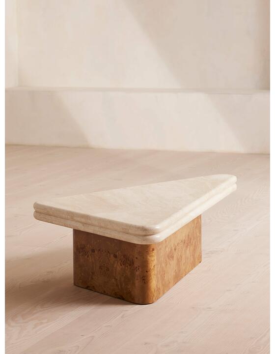 Gia Coffee Table Set, Royal Diana Marble - Soho Home